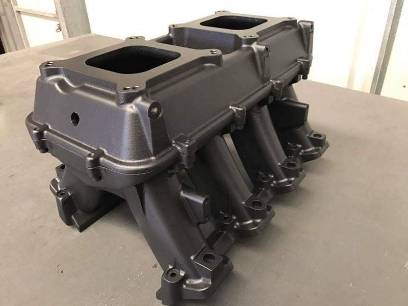Ceramic Coating Inlet Manifold - Black – Boosted Fabrications